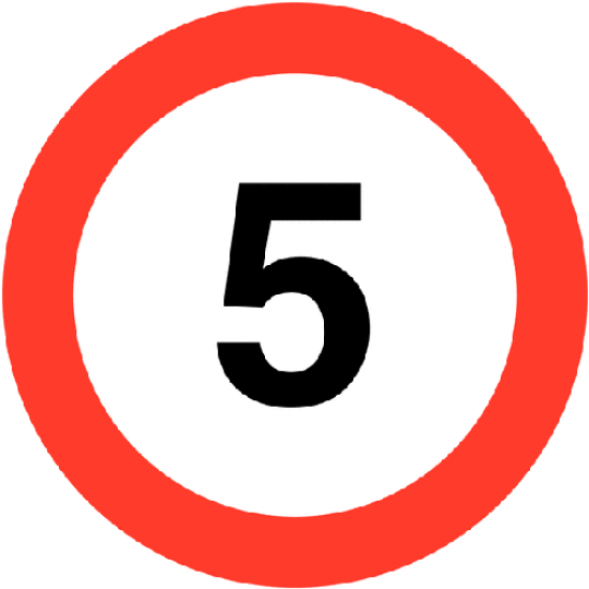 Speed Signs Assorted 600 X 450mm – Teaco Industrial & Safety Supplies
