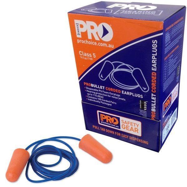 Pro Choice Ear Plugs (Corded) – Teaco Industrial & Safety Supplies