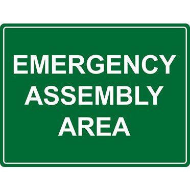 Emergency Assembly Area Sign – Teaco Industrial & Safety Supplies